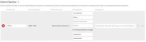 Mounting smb cifs drive doesn t work ℹ Support Nextcloud community
