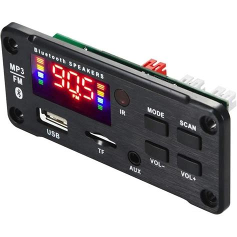 Amplificateur 25Wx2 12V Carte De Décodeur Mp3 Module Audio Bluetooth 5