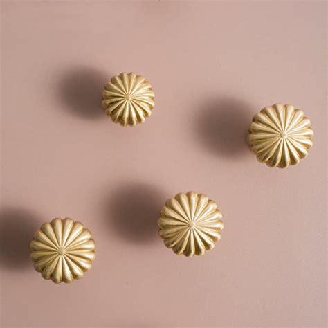 Pumpkin Swirl Cabinet Knobs Modern Interior Design Gold Drawer Pulls The Boutique Handle Co