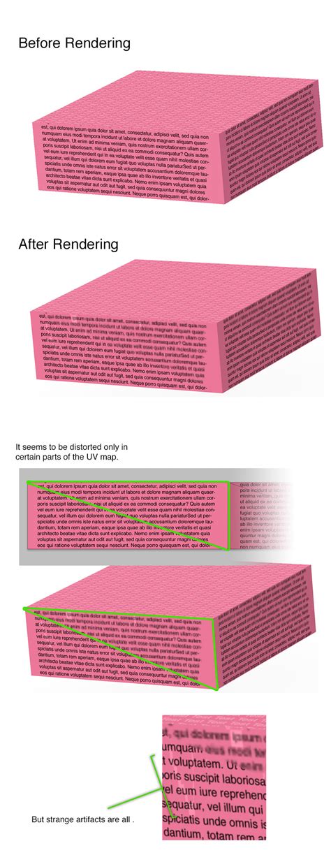 Photoshop 3d Help Please Bizarre Extrusion Uv Map Adobe Product Community 8612835