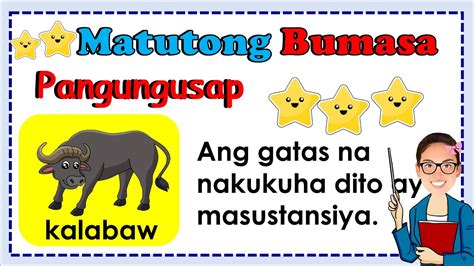 Kalabaw Ll Pagsasanay Sa Pagbasa Ng Pangungusap Ll Teacher Ana Online