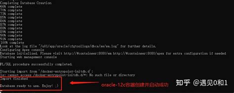 Docker中安装oracle 12c 知乎