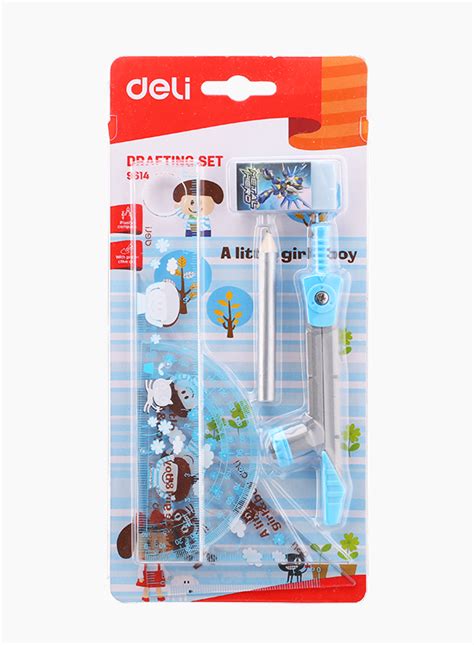 Deli Student Drafting Set 9614 Econo Office And School Supplies Ltd