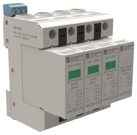 Fuchs Kombiableiter Typ 12 50 Ka 31 Schaltung 275 Tt 125