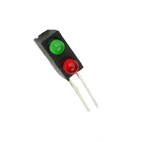 3mm Double Hole Led Light Holder With Light Green Red Ifuture Technology