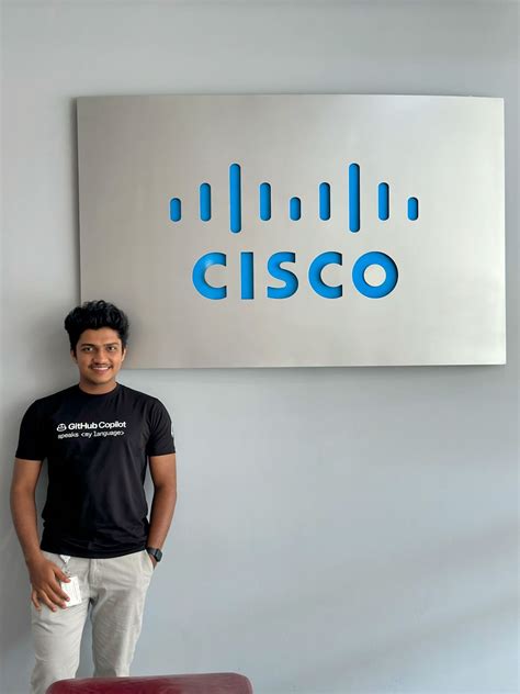 Najid Navas On Linkedin Cisco Codewithcisco Internship Fte