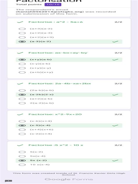 Factorisation 3 Pdf Science And Mathematics Computers