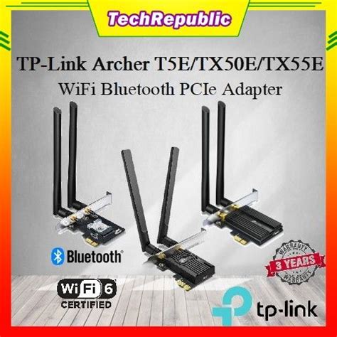 TP-Link Archer T5E / Archer TX50E / Archer TX55E AX3000 Wi-Fi 6 ...