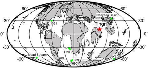 Paleogeographic Reconstruction 56 Ma From Odsn Plate Tectonic Download Scientific Diagram