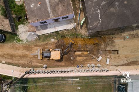 Palmital Recebe Obras De Drenagem Pluvial E Pavimentação De Ruas E