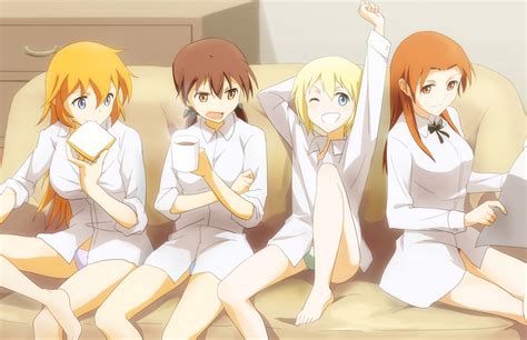 Erica Hartmann Gertrud Barkhorn Charlotte E Yeager And Minna Dietlinde Wilcke World Witches