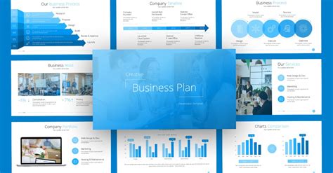 Buzque Business Plan Powerpoint Template Templatemonster
