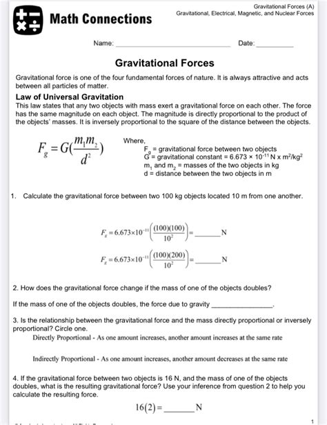 Answered Calculate The Gravitational Force… Bartleby
