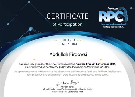 Abdullah Firdowsi On Linkedin Rakutenproductconference Rpc2024 Professionaldevelopment