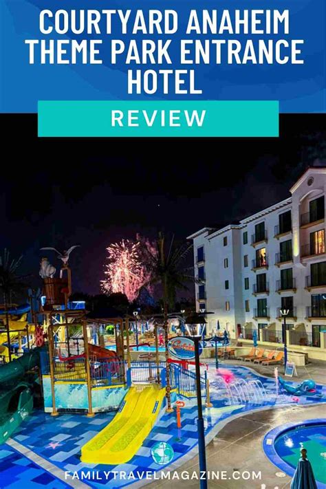Stay Near The Magic Review Courtyard Anaheim Theme Park Entrance