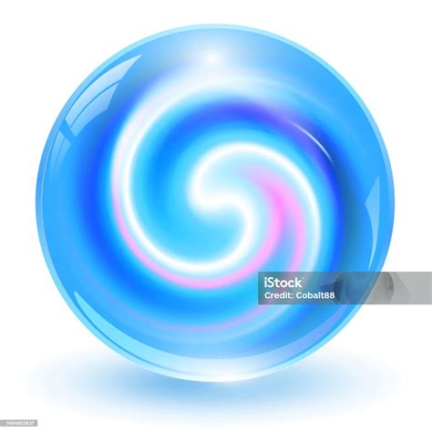 3d 크리스탈 내부 추상적 나선형 모양유리 구 0명에 대한 스톡 벡터 아트 및 기타 이미지 0명 3차원 형태 결정체 Istock