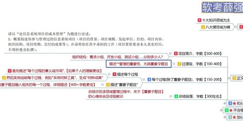 信息系统项目管理师论文写作要求第2 2节 知乎