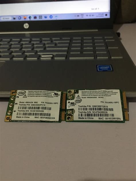 Intel Mini Pcie Laptop Wifi Card Computers And Tech Parts And Accessories Computer Parts On Carousell