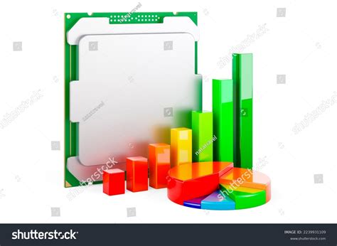 Cpu Growth Bar Graph Pie Chart Stock Illustration 2239931109 Shutterstock