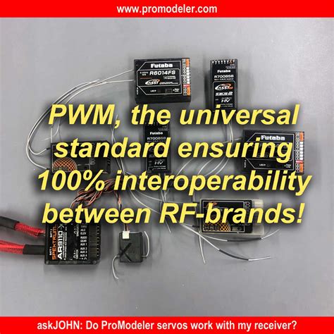 do promodeler servos work with my receiver