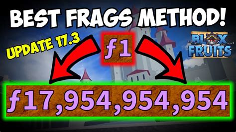The New Fastest Way To Get Fragments In Update 18 Blox Fruits Youtube