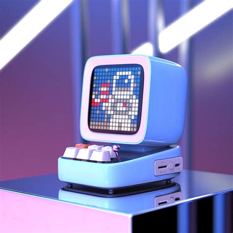 Retro Pixel Art Game ＆ Bluetooth Speaker Innosfound