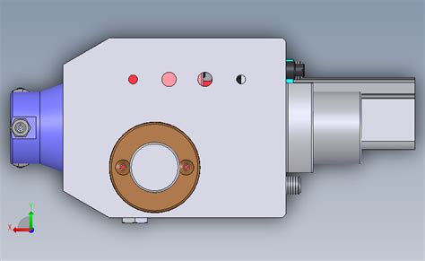气缸齿轮齿条旋转取料机构图 SOLIDWORKS 2014 模型图纸下载 懒石网