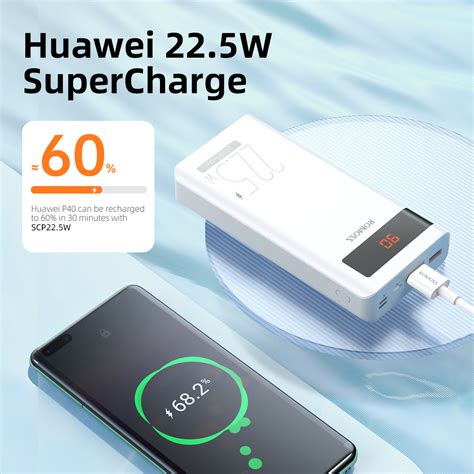 ROMOSS Sense 8PF 30000mAh Power Bank 22.5W Fast Charger