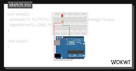 Ledaktif Low Wokwi Esp32 Stm32 Arduino Simulator