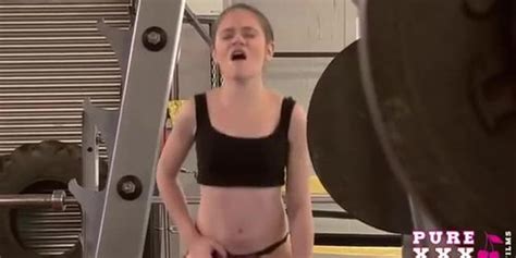Pure Xxx Films Lucie Gives All Shes Got At Gym