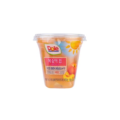 Dole 복숭아 컵 198g 배민 장보기∙쇼핑