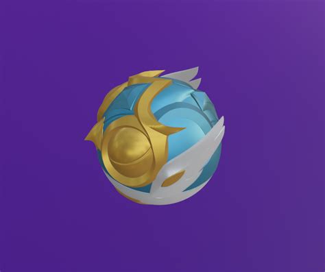 Stl File Orianna Star Guardian Orb Owl League Of Legends ⭐