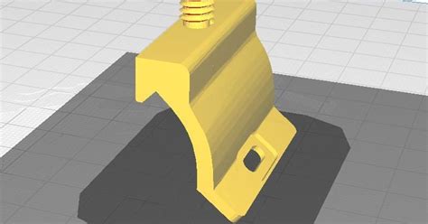 Generic Webcamera Mount For Xiaomi Mi Monitor Lightbar By Kusha Download Free STL Model