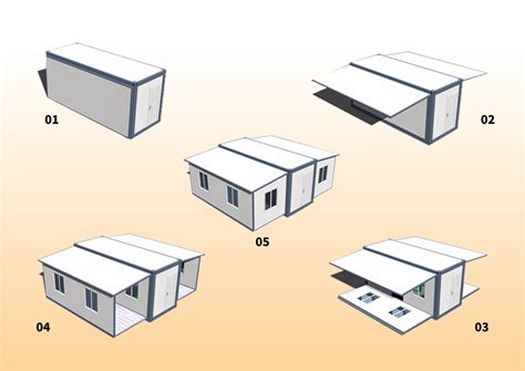 Office Pod Container Prefab Expandable Houses Australia Standard