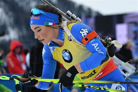 Dorothea Wierer D Argento Nel Mass Start Femminile Dei Mondiali Di Biathlon