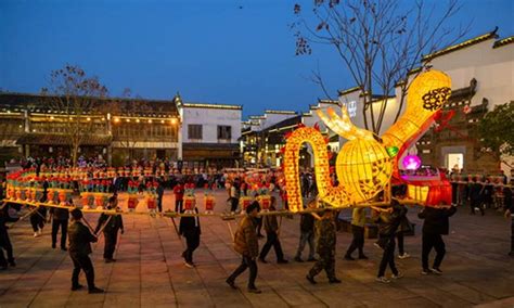 江西婺源：板凳龙灯 闹”春耕（图）国家旅游地理探索自然 传播人文 愉悦身心