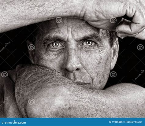 Intensity Stock Image Image Of Portrait White Close 19165085