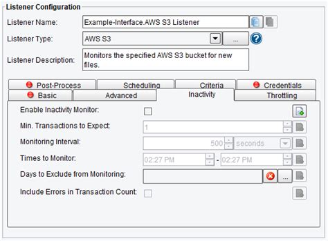 How To Configure AWS S3 Listener In PilotFish Integration Engine