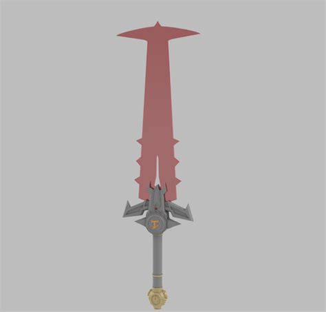 Stl File Doom Crucible Sword 🗡️・3d Print Model To Download・cults