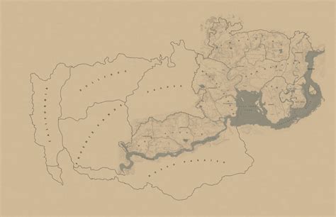 My Rdr3 Map Concept R Reddeadredemption