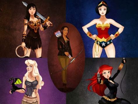 Disney Princesses Crossover Pic