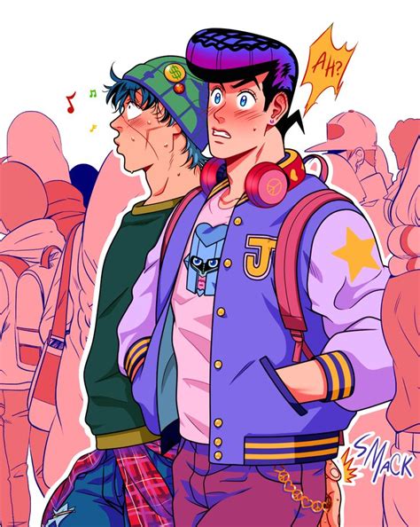 Okuyasu And Josuke By Tariah Furlow Jojo Anime Jojo Bizarre Jojo