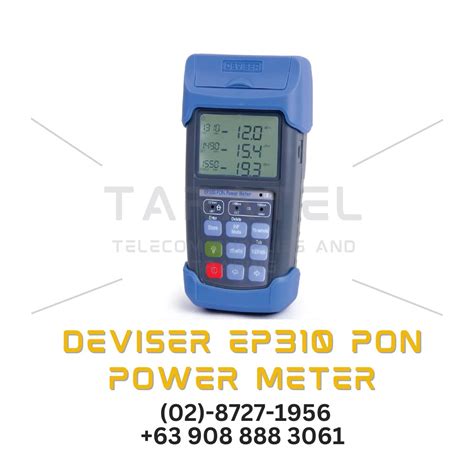 Deviser Ep310 Pon Optical Power Meter Commercial And Industrial