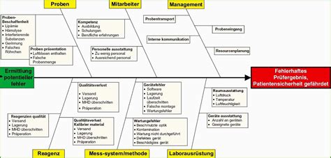 Ishikawa Diagramm Vorlage