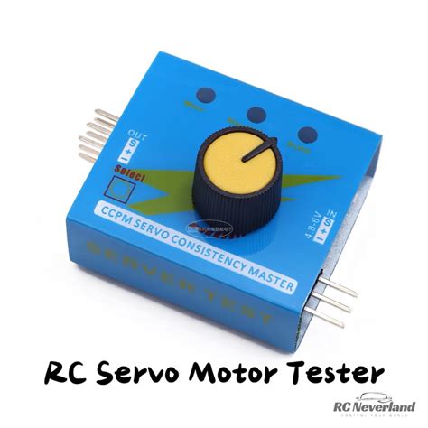 RC Servo Motor Tester Channel ESC Speed Controller Check Shopee Malaysia