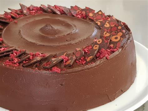 Chocolate And Raspberry Ganache Coburn And Baker