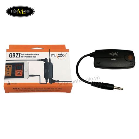 Thiết Bị Thu Âm, LiveStream Musedo GB2i (Cherub) Cho Nhạc Cụ, Guitar ...