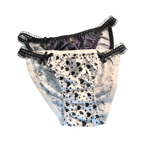 Set Of 2 Smooth Sexy Satin Panties Etsy Australia