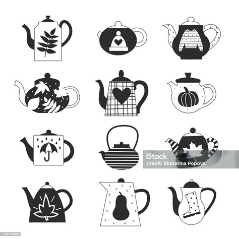 Collection Dimages Dautomne En Noir Et Blanc Confortable Concept De