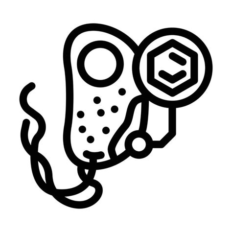Cell Molecular Structure Line Icon Vector Illustration 20669930 Vector Art At Vecteezy